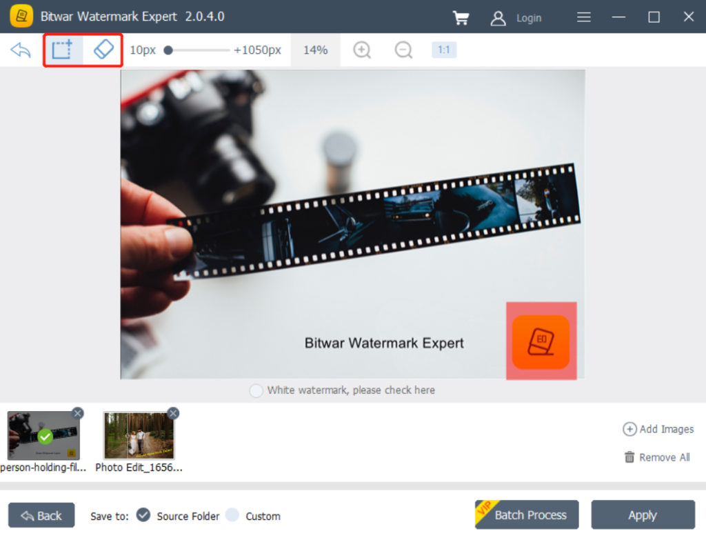 How to Batch Remove Watermarks from Photos? - EasePaint